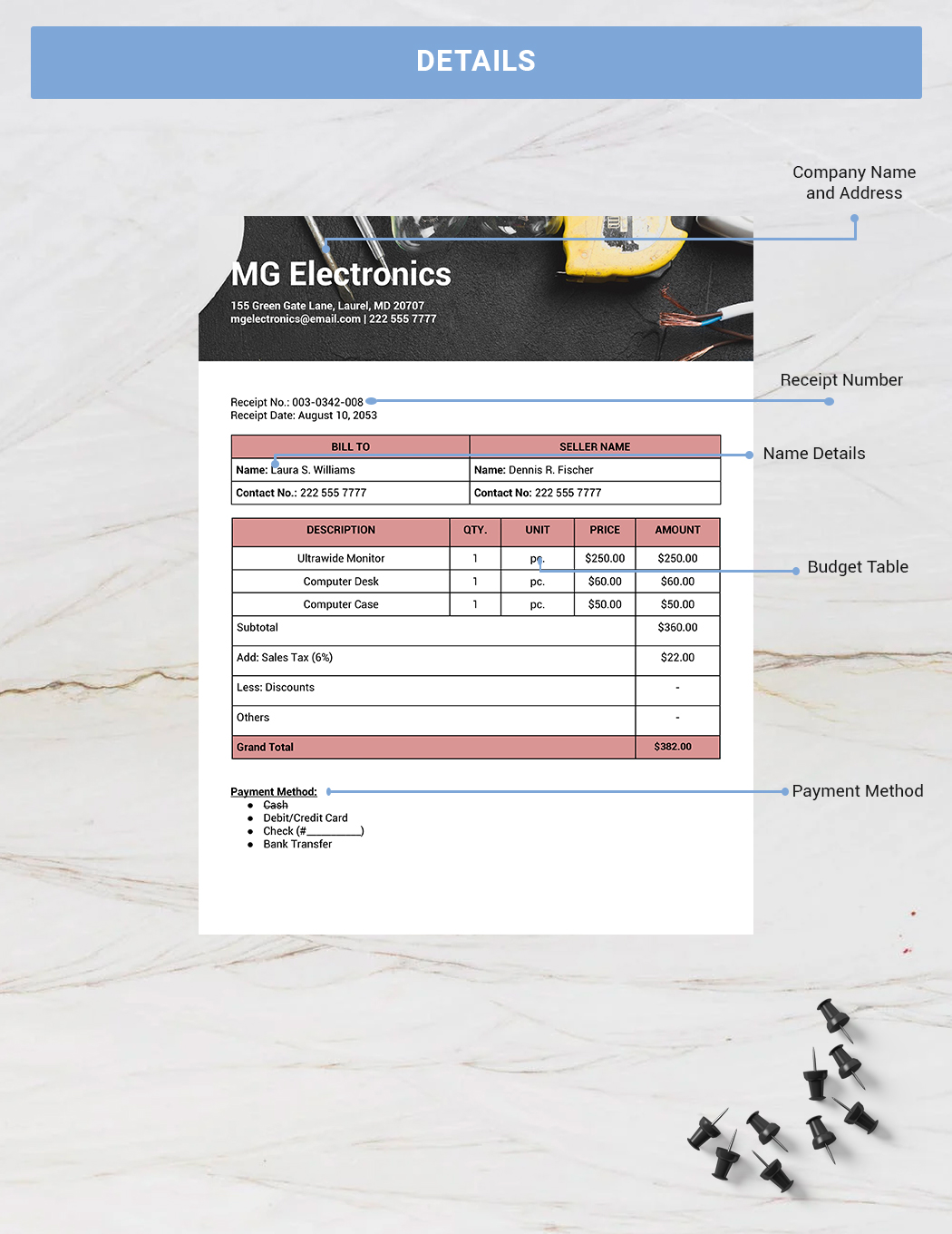 Business Receipt Book Template - Google Docs, Word | Template.net