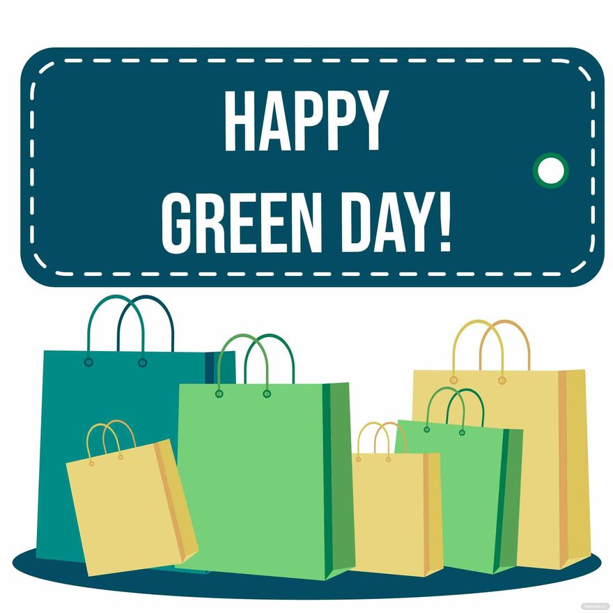Free Green Monday Illustration - Download in Illustrator, PSD, EPS, SVG ...