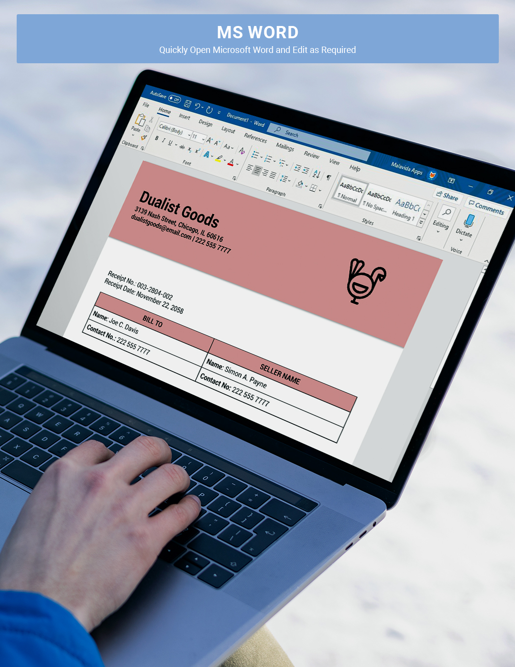 Food Receipt Book Template - Google Docs, Word | Template.net