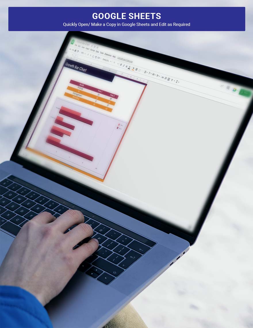 Growth Bar Chart - Google Sheets, Excel | Template.net