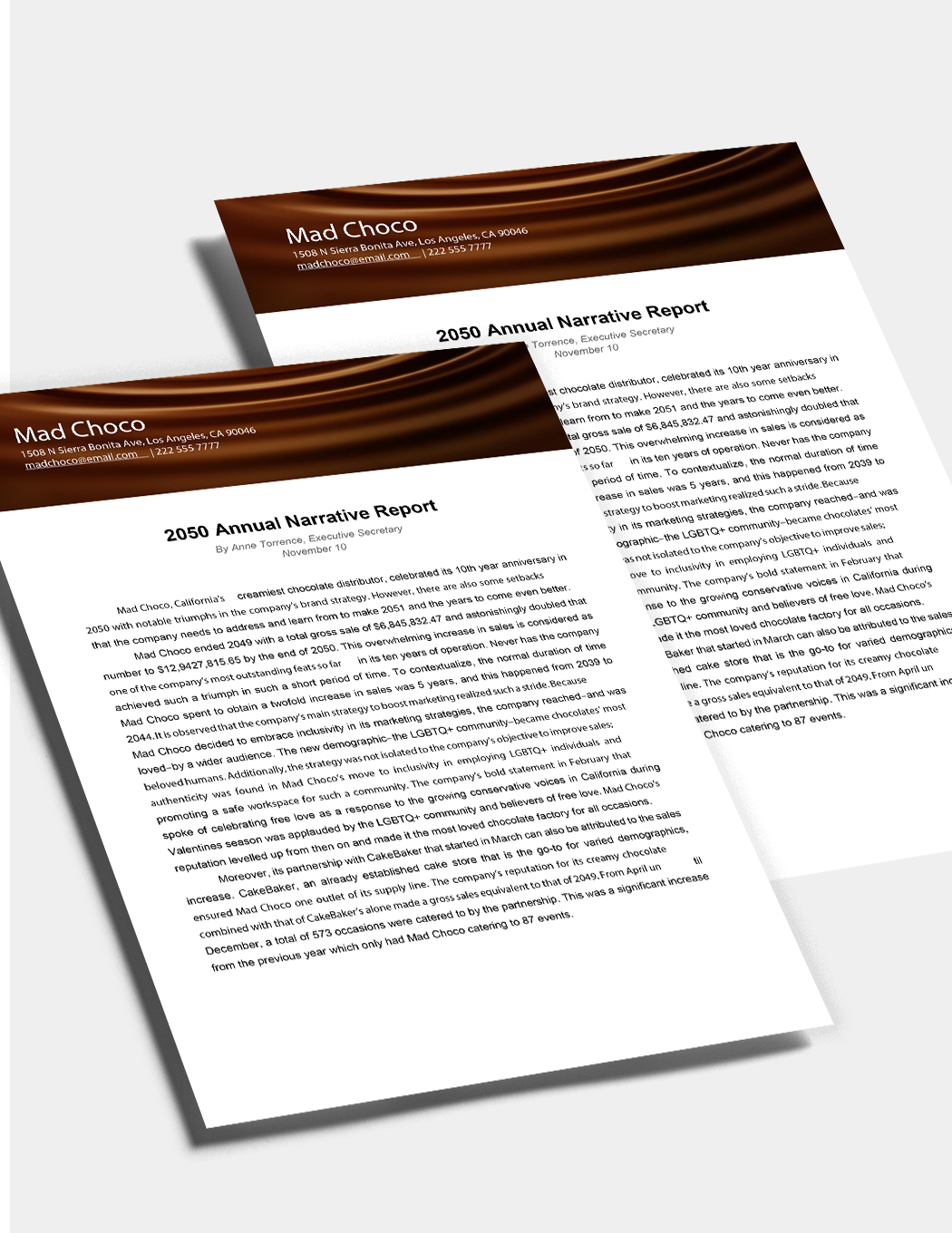 Free Narrative Report Templates To Edit Online And Print
