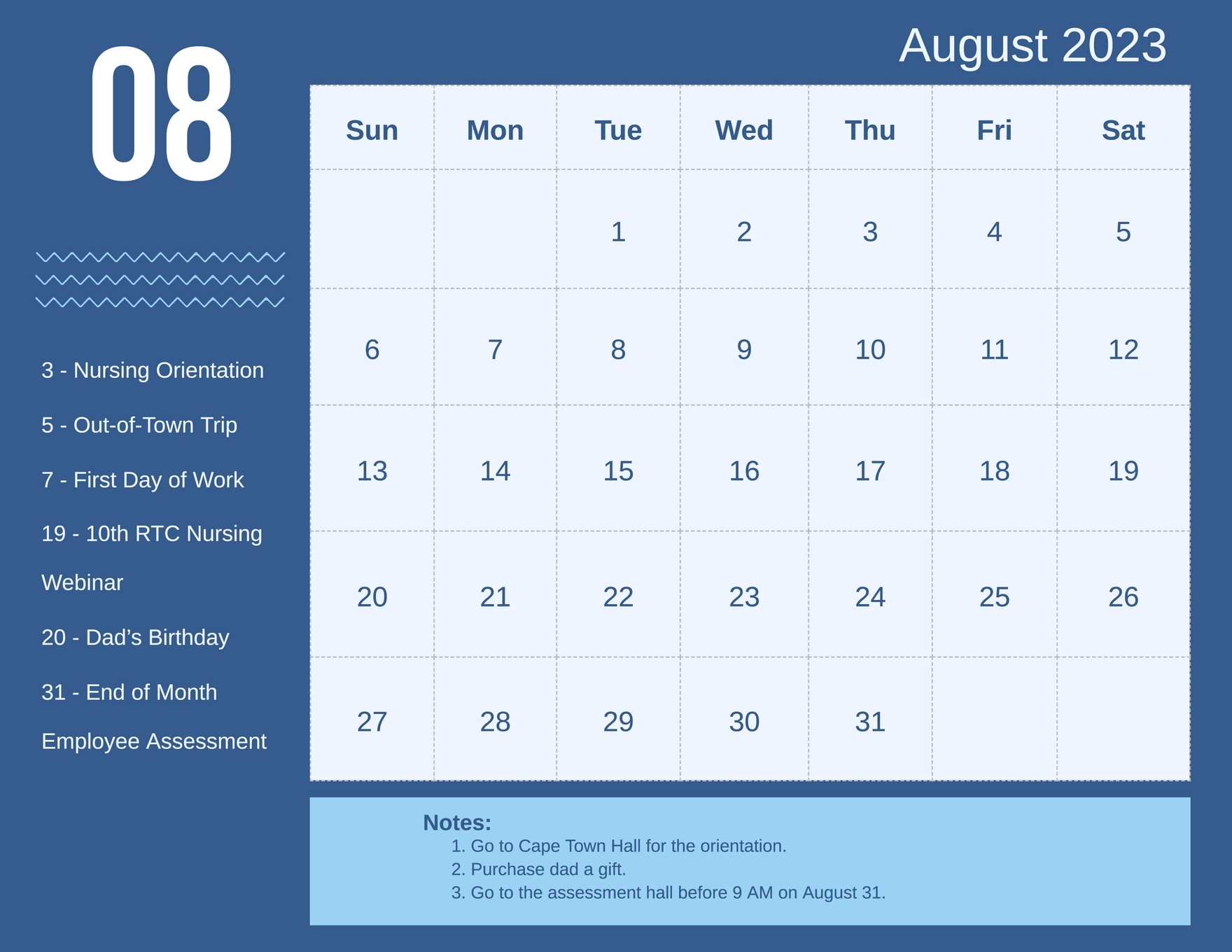 Free Blank August 2023 Calendar Template Download In Word Google 