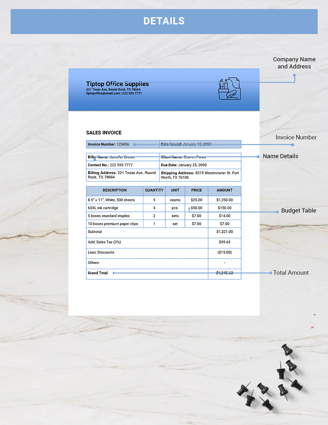 Business Invoice Book Template - Google Docs, Word | Template.net