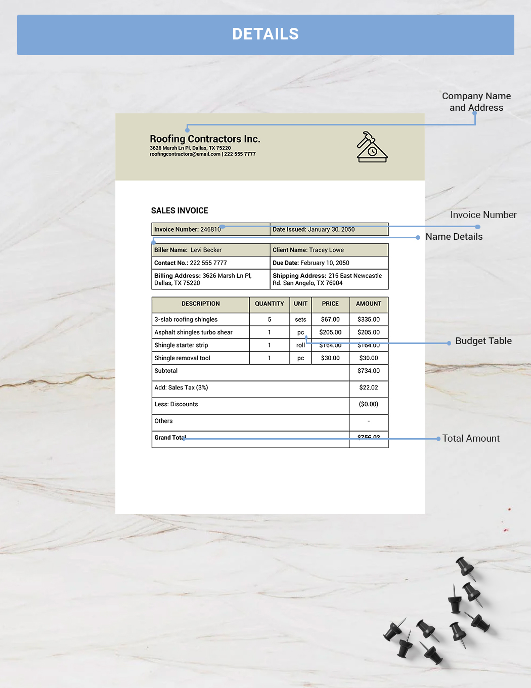 Contractor Invoice Book Template - Google Docs, Word | Template.net