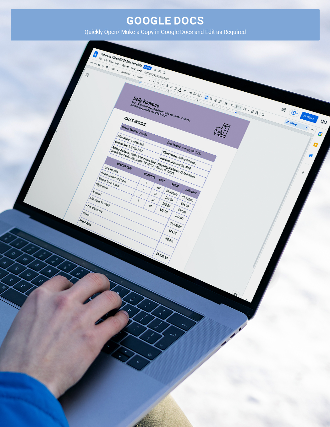 Blank Invoice Book Template - Google Docs, Word | Template.net
