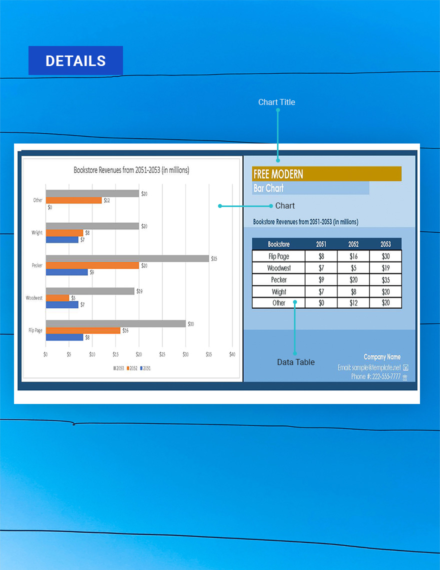 Free Modern Bar Chart - Google Sheets, Excel | Template.net