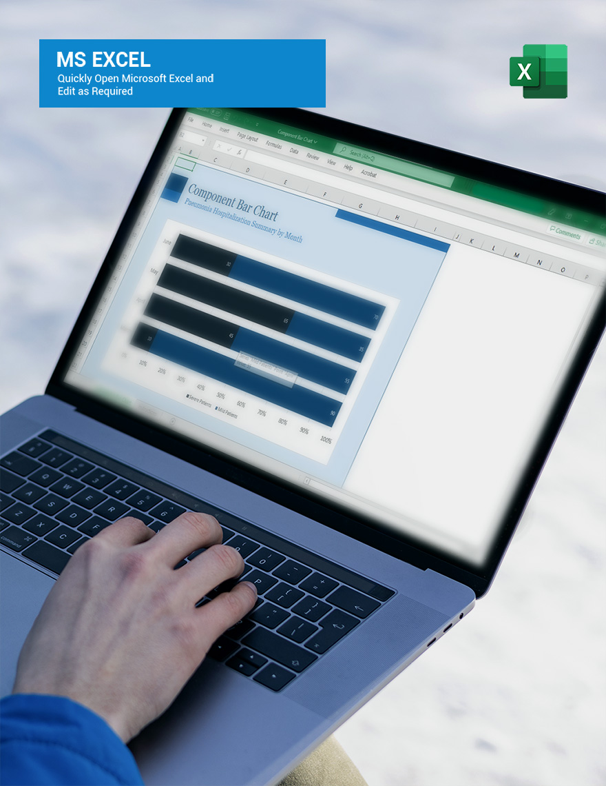Component Bar Chart Google Sheets Excel Template