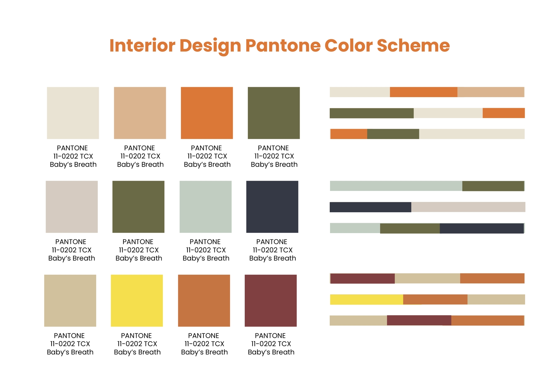 Sublimation Spot Color Chart In Illustrator PDF Download Template