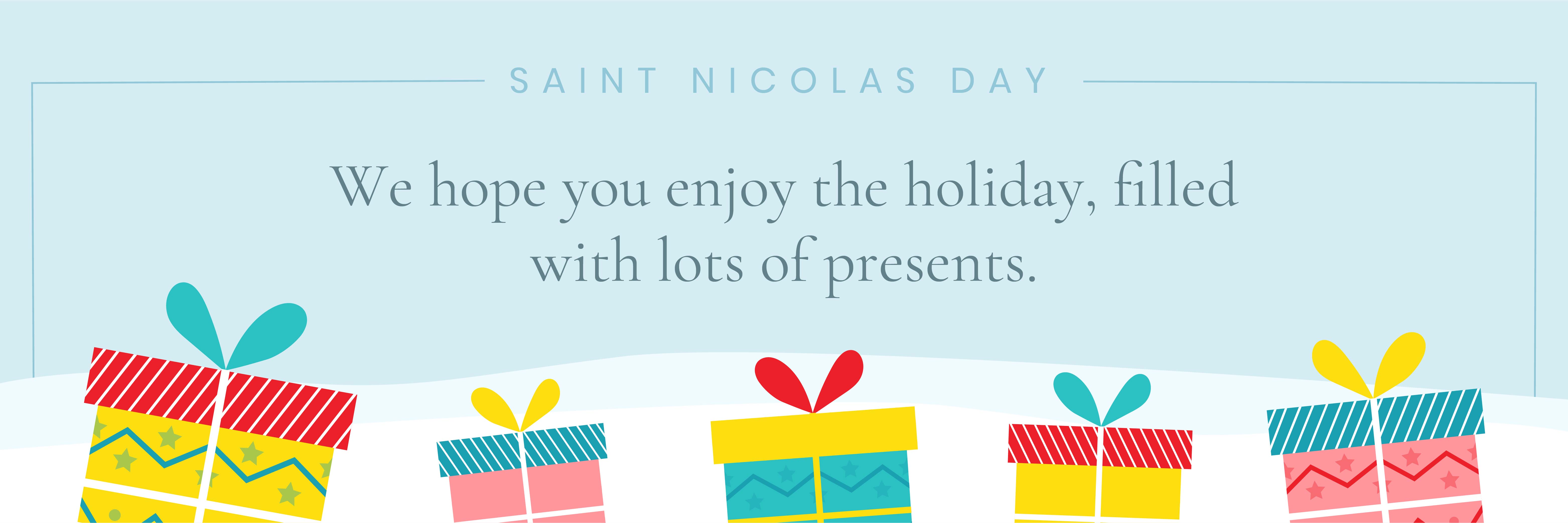 Saint Nicholas Day Facebook Ad Banner Template - Edit Online & Download ...