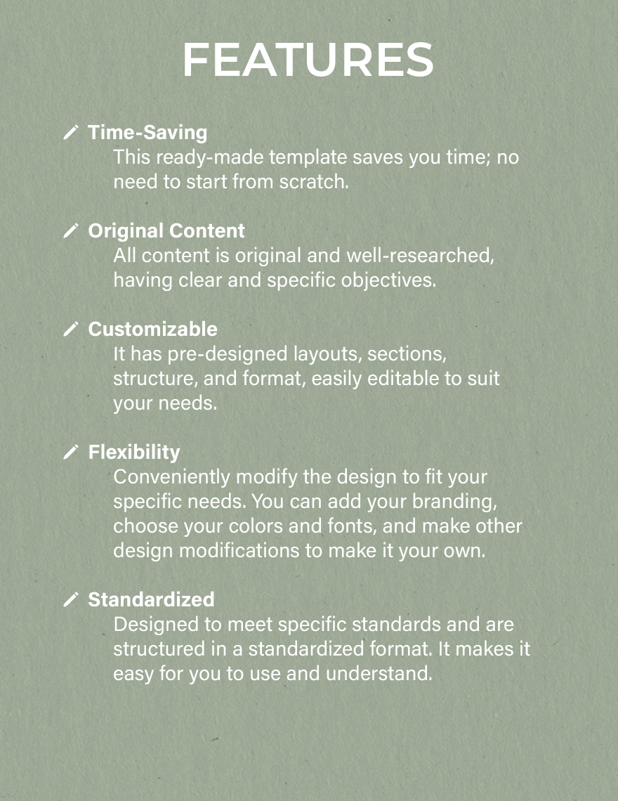 Restaurant Employee Handbook Template - Google Docs, Word, Apple Pages ...