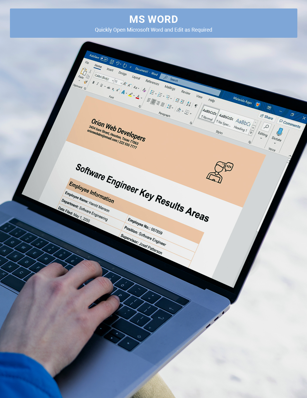 Software Engineer Key Results Area Template - Google Docs, Word ...