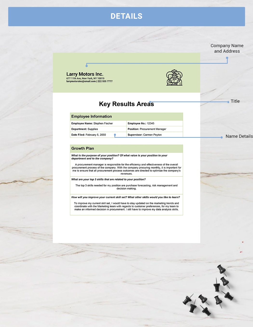 Procurement KRA Template - Google Docs, Word | Template.net