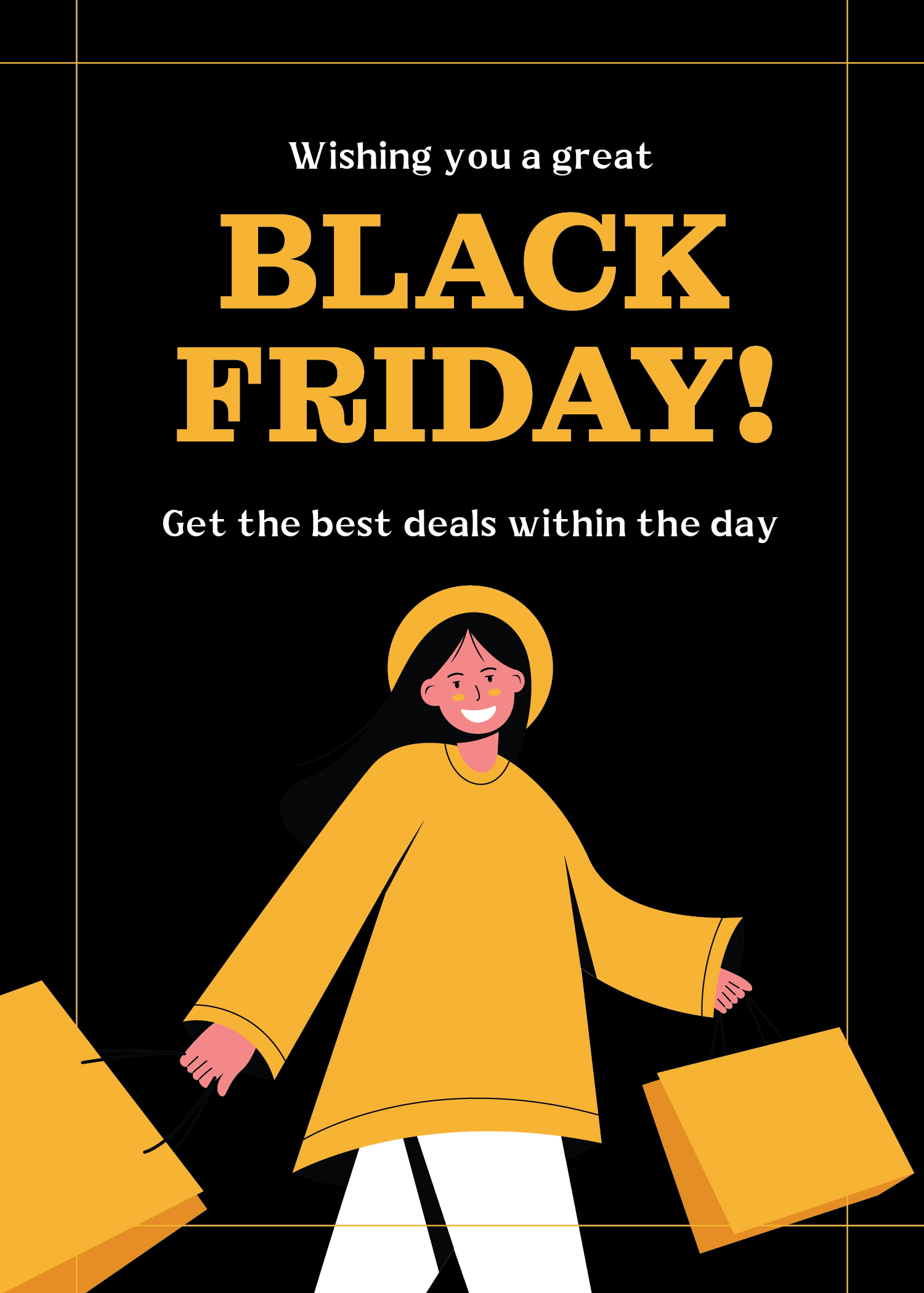 Free Black Friday Wishes For Friend - Download in Word, Google Docs ...