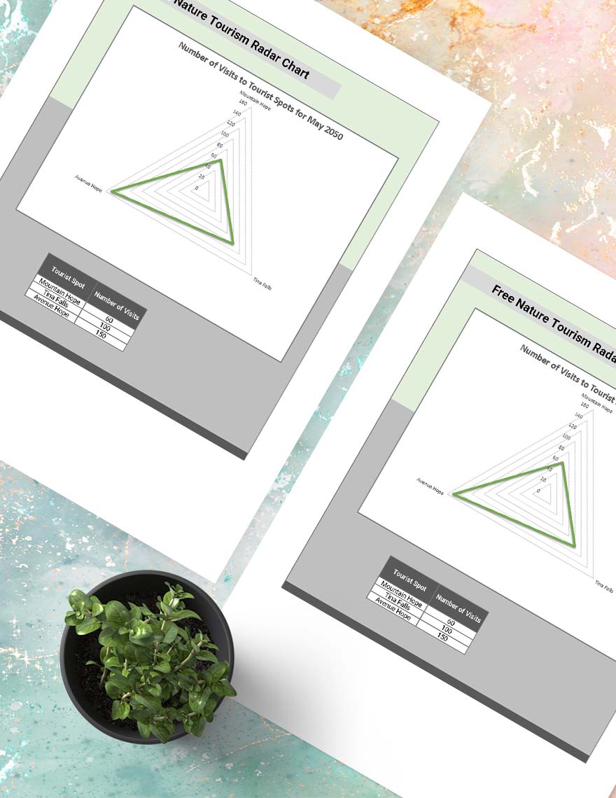 Free Nature Tourism Radar Chart - Google Sheets, Excel | Template.net