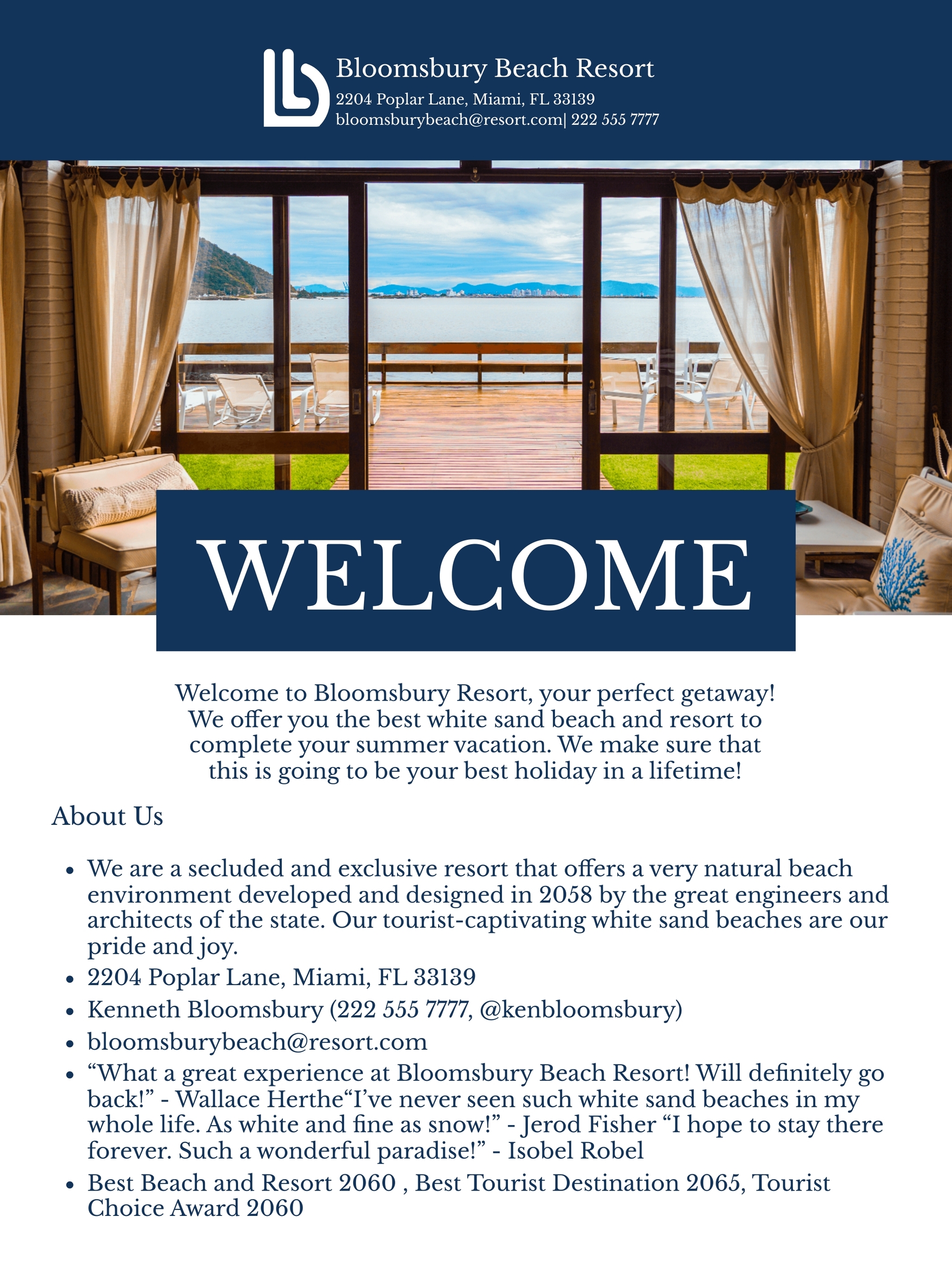 Editable Welcome Templates In PSD To Download