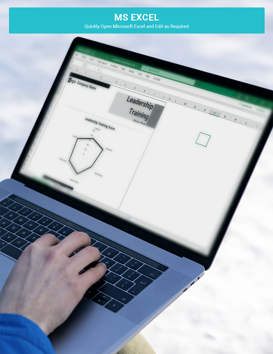 Leadership Training Radar Chart - Google Sheets, Excel | Template.net