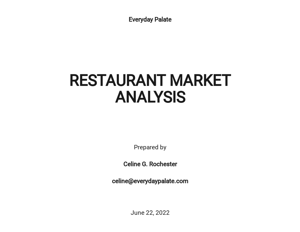 Restaurant Market Analysis Template Google Docs Word Apple Pages restaurant-market-analysis-template-google-docs-word-apple-pages