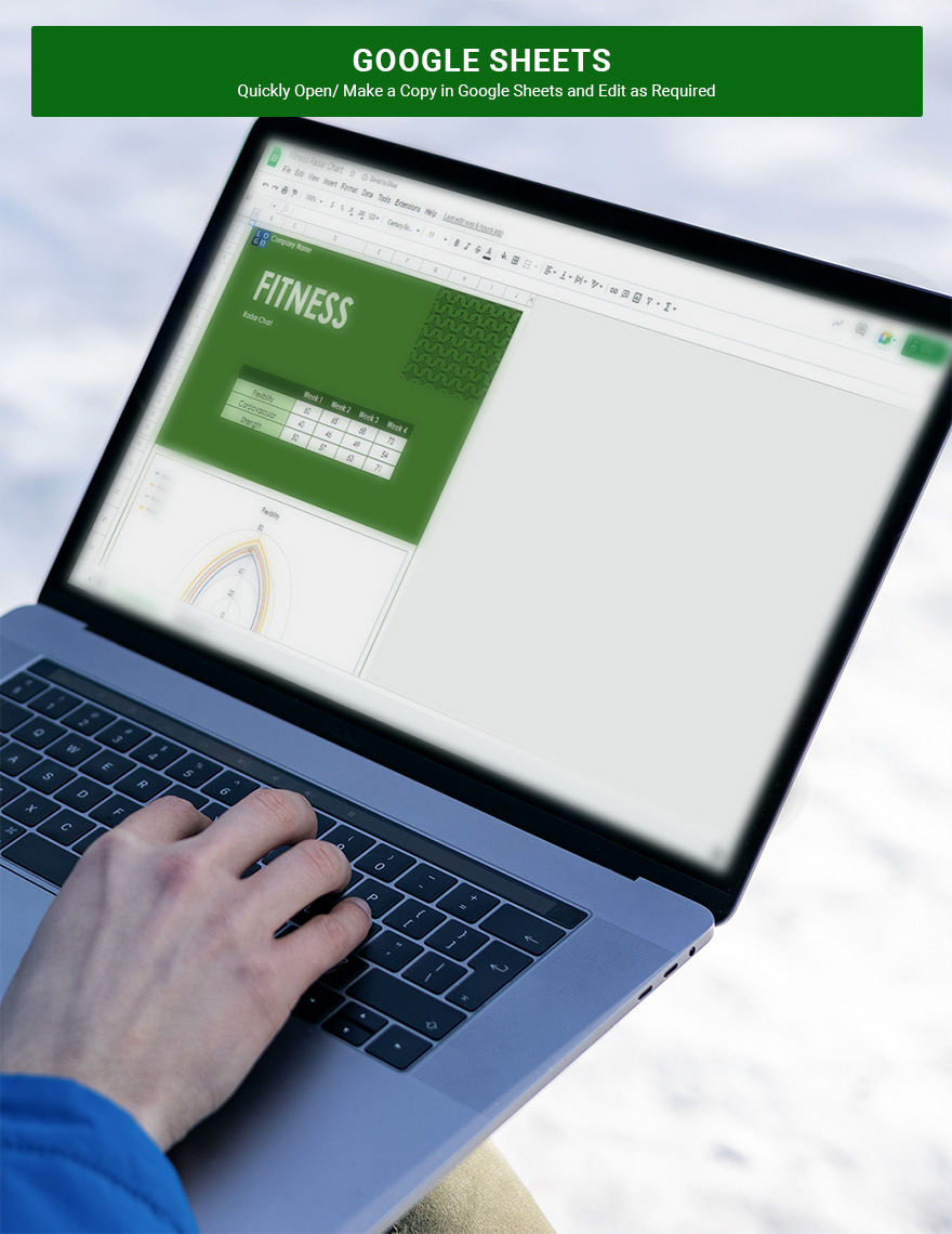Fitness Radar Chart - Google Sheets, Excel | Template.net