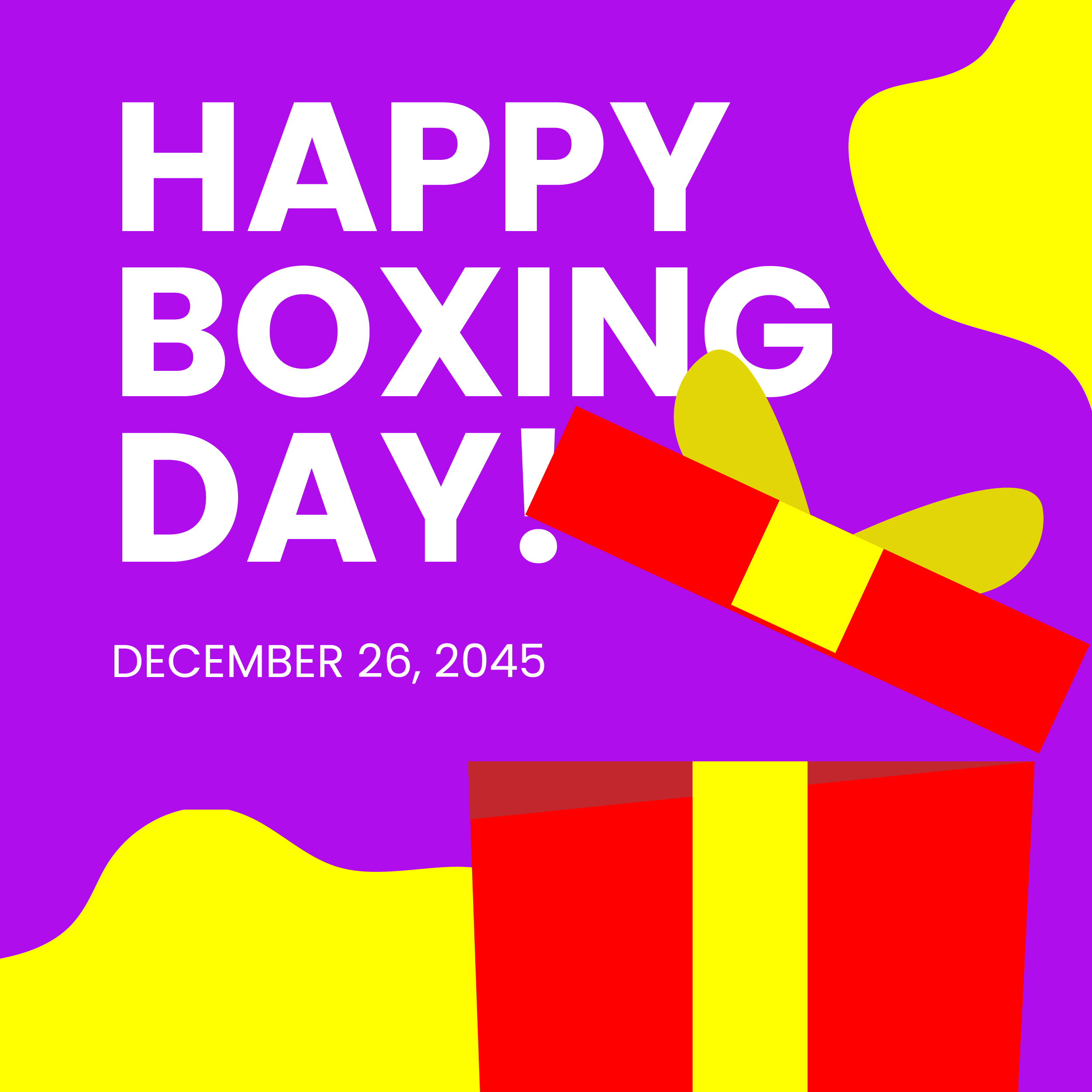 Boxing Day Instagram Post - Download in Illustrator, PSD, EPS, SVG, PNG ...