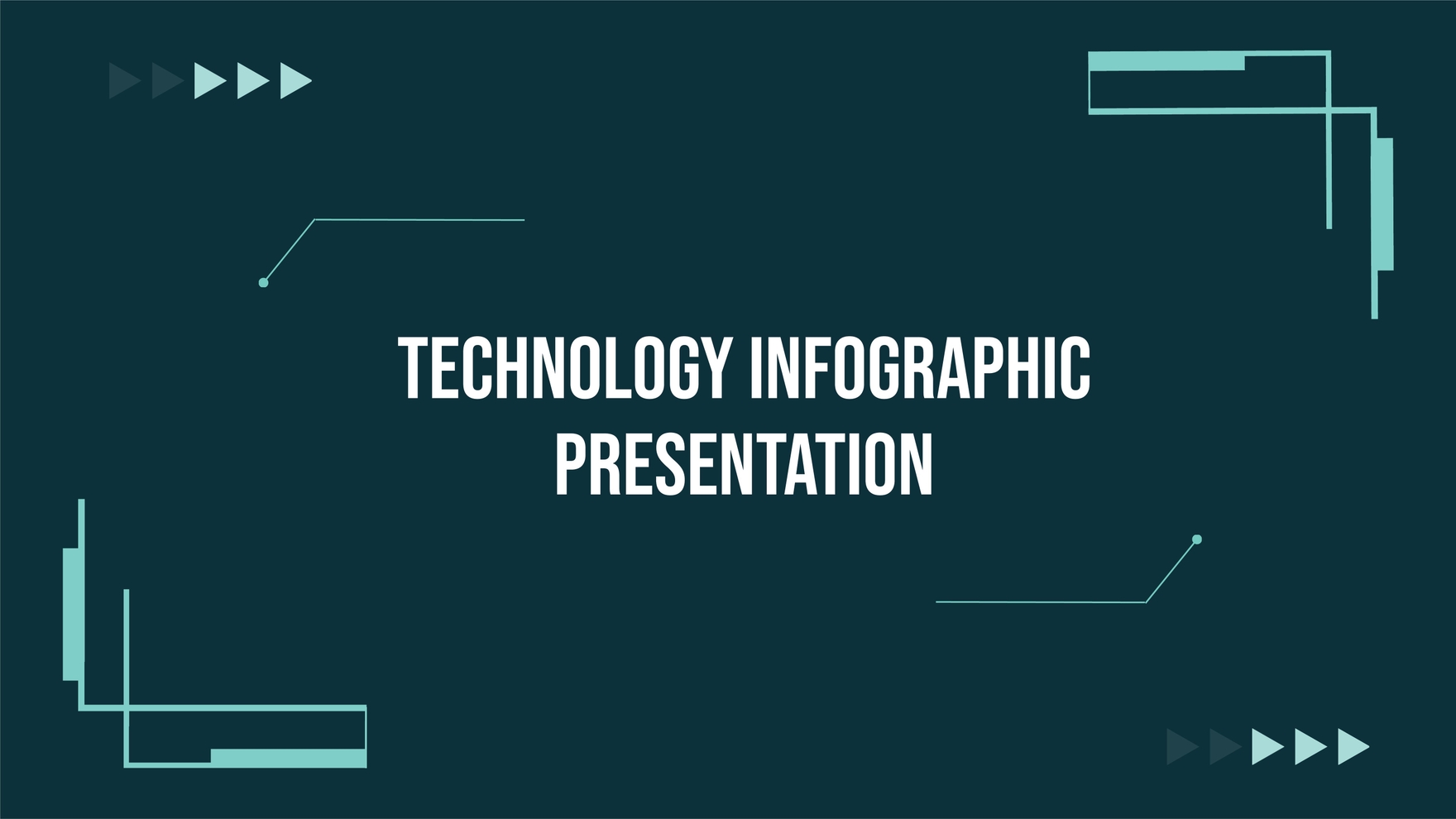 Technology Infographic Presentation Template Download In PDF 
