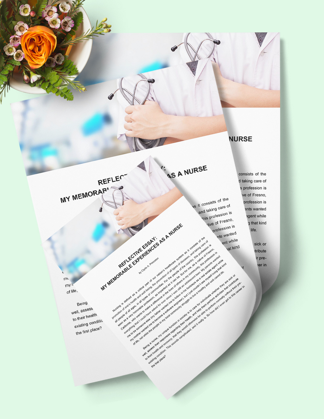 Nursing Reflective Essay Template Download In Word Google Docs PDF Template