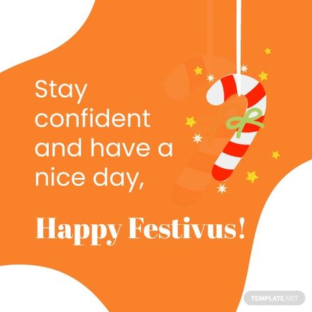 Festivus Wishes Background Template - Edit Online & Download Example ...