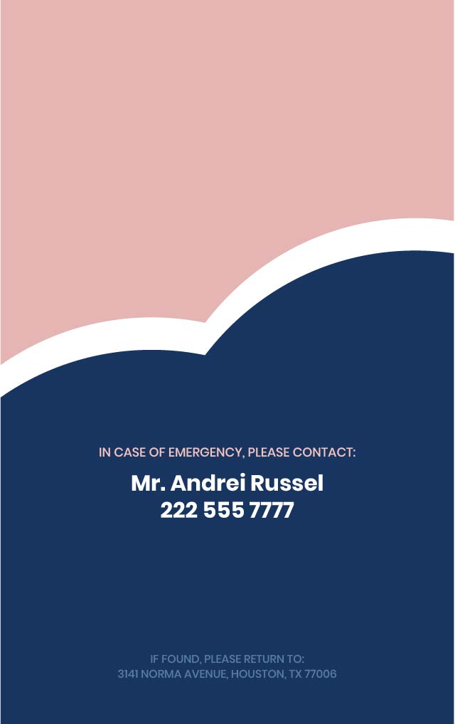 Blank Office ID Card Template - Google Docs, Illustrator, Word, Apple ...