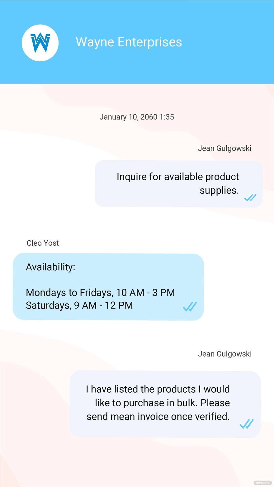 Free Phone Text Message Template Download In Word Google Docs 
