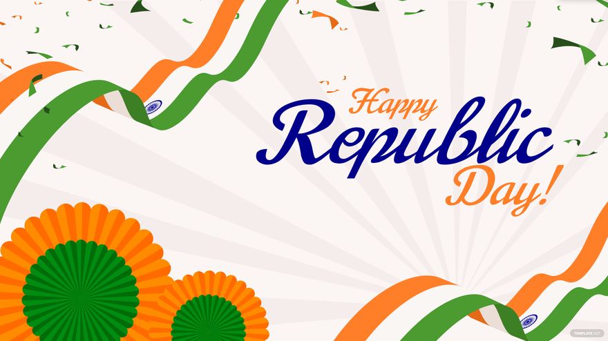 Republic Day Zoom Background Template - Edit Online & Download Example ...