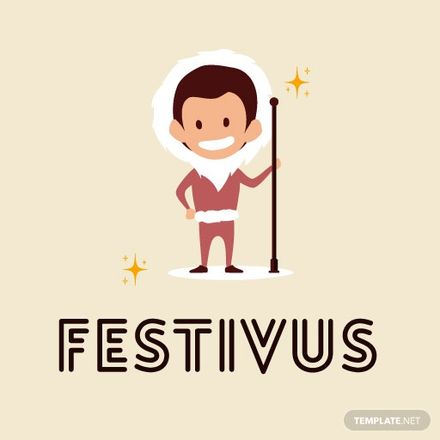 Festivus Wishes Background Template - Edit Online & Download Example ...