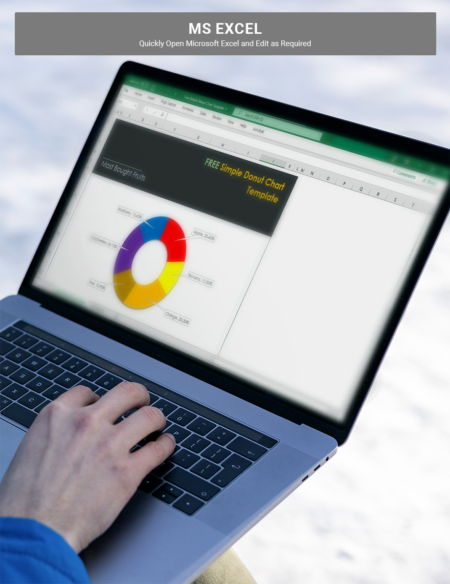 Free Simple Donut Chart Template - Google Sheets, Excel | Template.net
