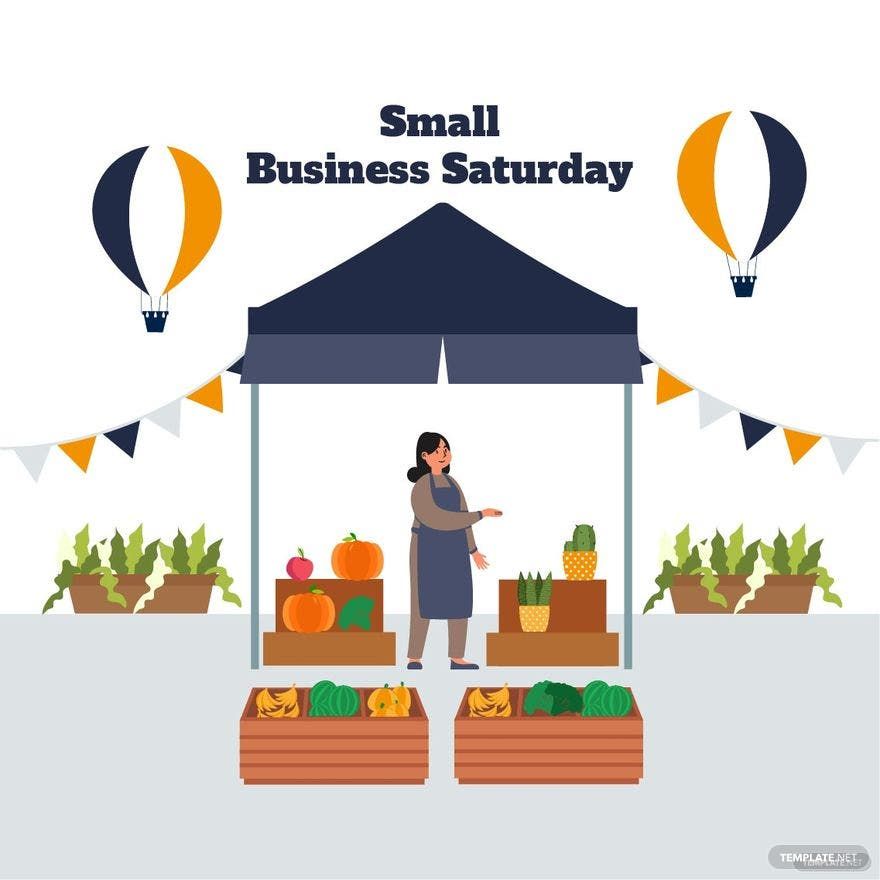 Small Business Saturday Poster Vector In Illustrator EPS JPG PNG Small Business Saturday Poster Vector In Illustrator EPS JPG PNG