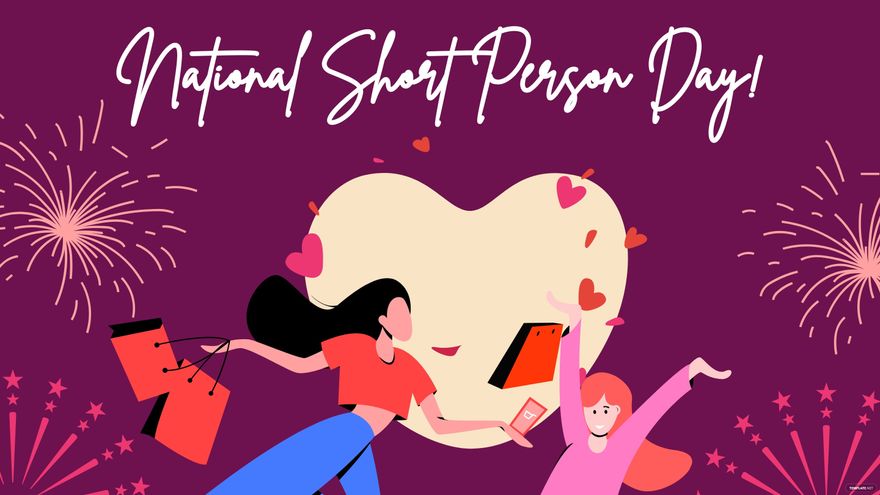 Free National Short Person Day Image Background - Download in PDF ...