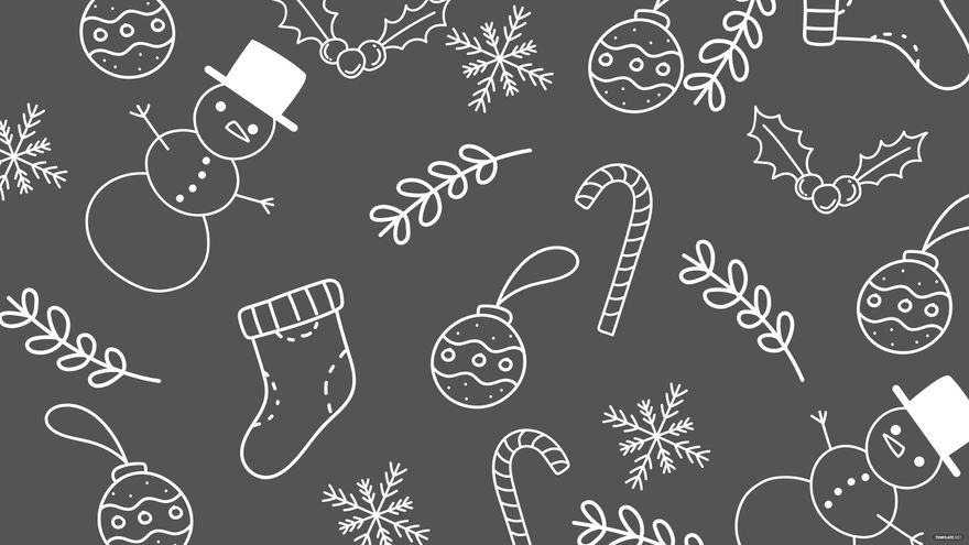 Christmas Pattern Background