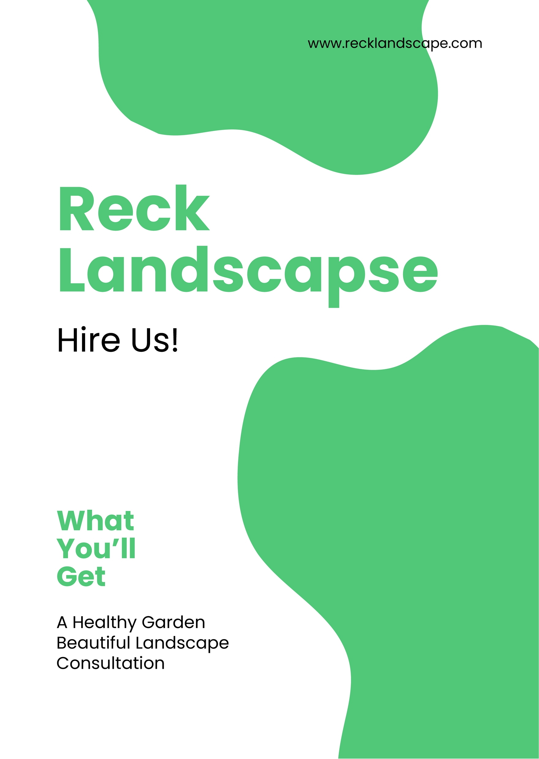 Landscape Brochure Templates Design Free Download Template