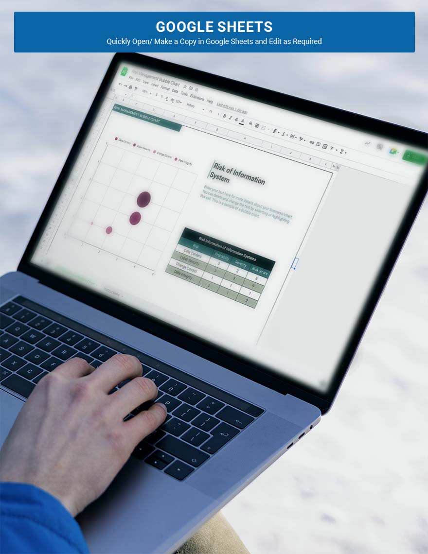 Risk Management Bubble Chart - Google Sheets, Excel | Template.net