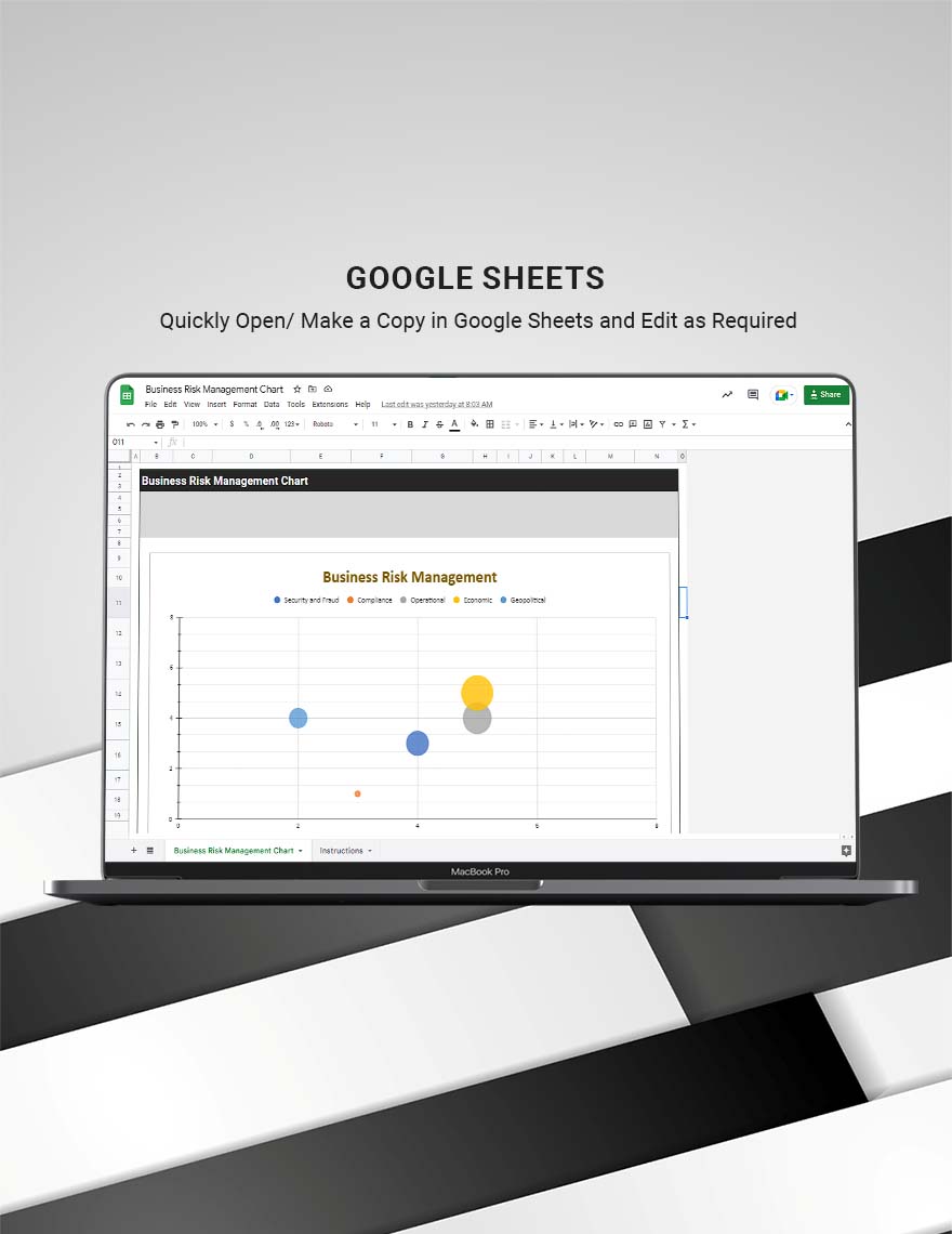 Business Risk Management Chart - Google Sheets, Excel | Template.net