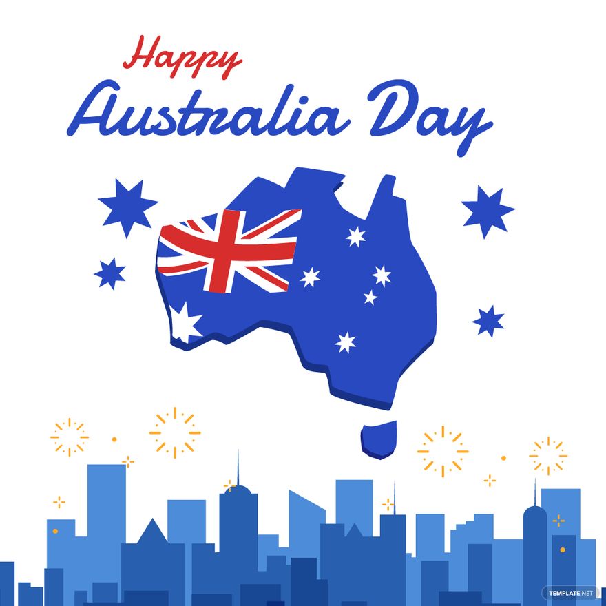 Free Happy Australia Day Illustration - Download in Illustrator, PSD ...