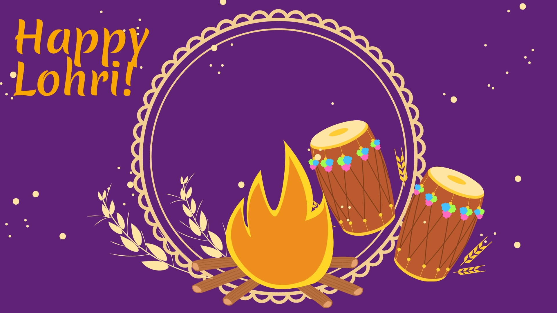 Lohri Hd Wallpaper 1920x1080