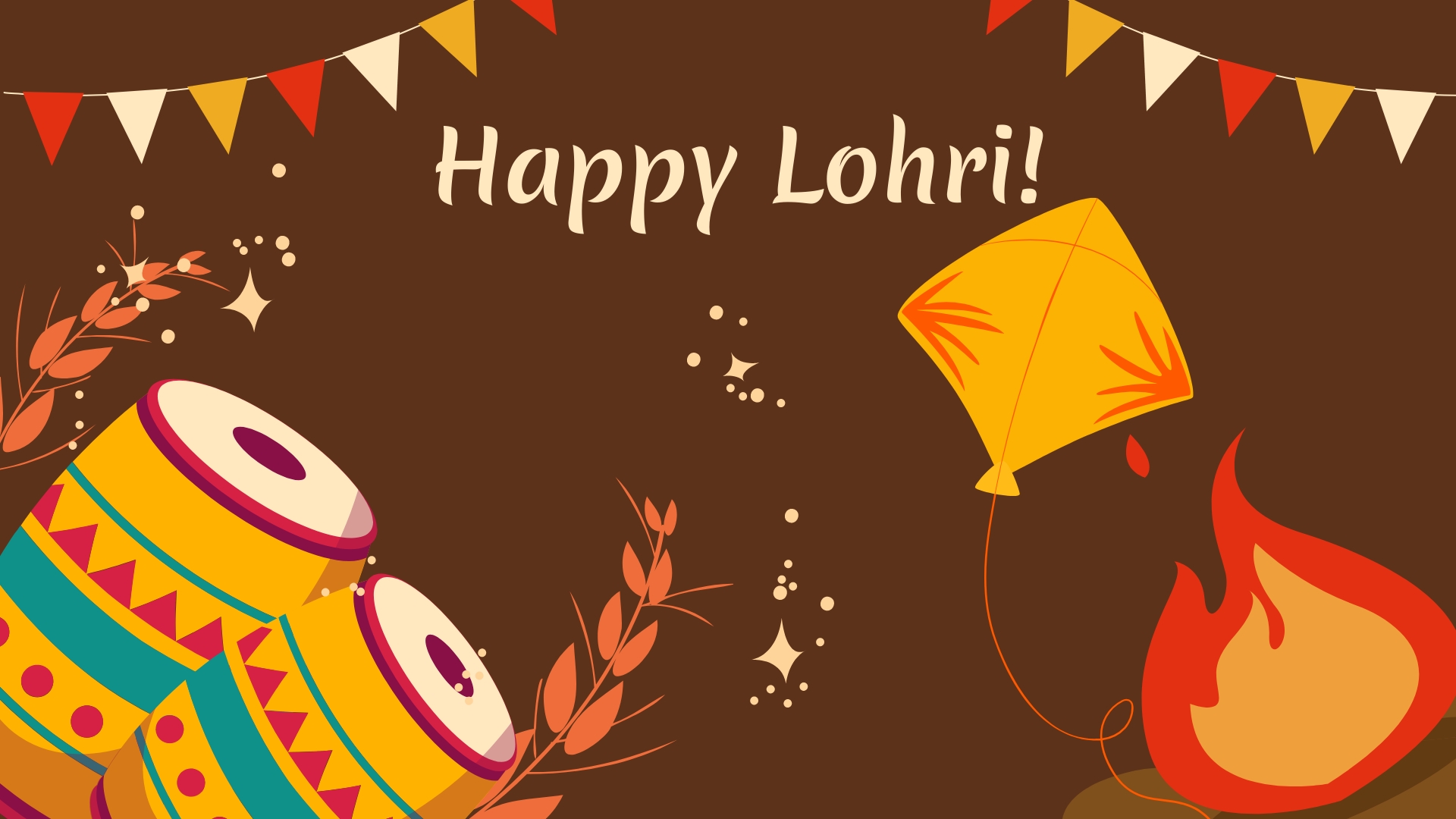 Lohri Hd Wallpaper 1920x1080