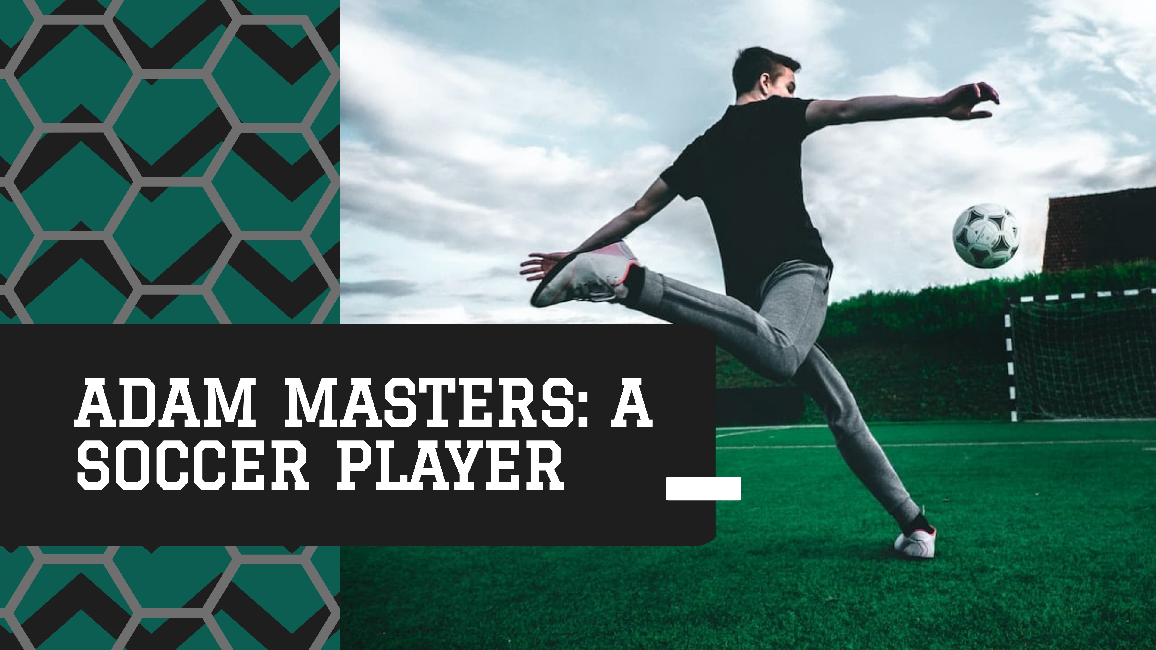 Soccer Player Portfolio Presentation Template - Google Slides ...