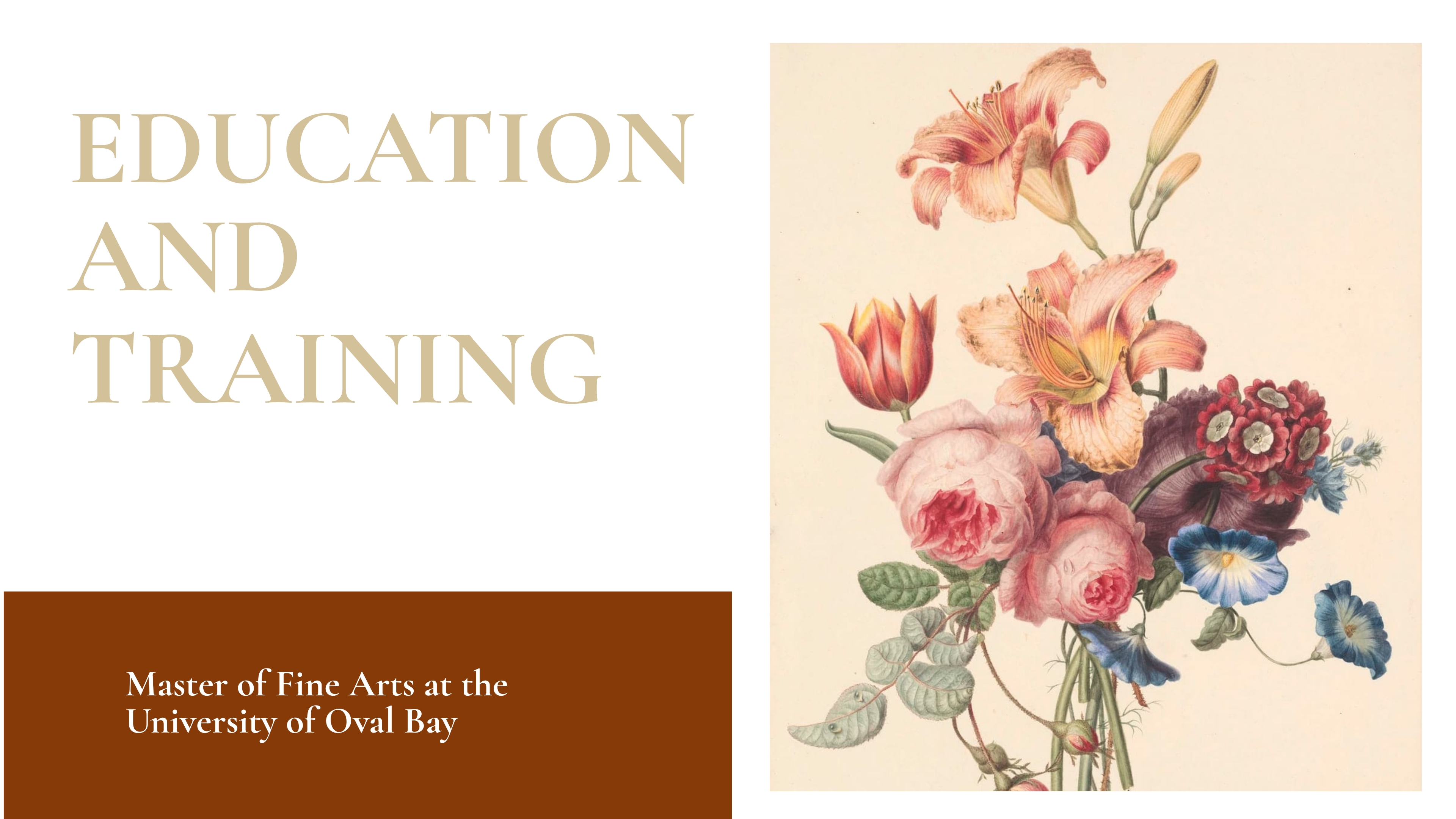 Painter Portfolio Presentation Template - Google Slides, PowerPoint ...