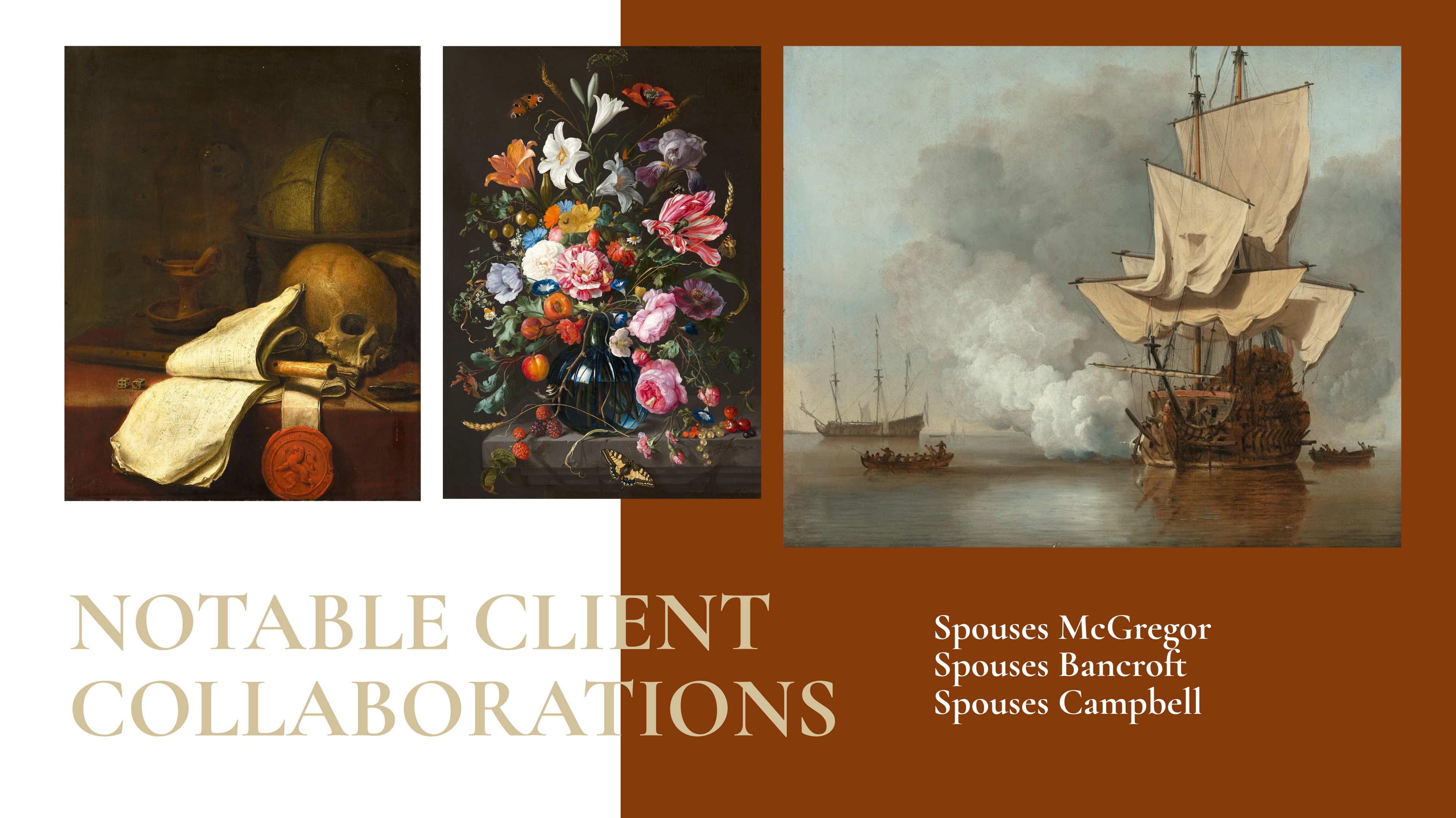 Painter Portfolio Presentation Template - Google Slides, PowerPoint ...