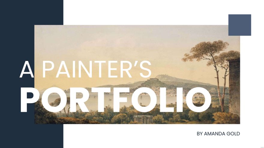 Futuristic Portfolio Presentation Template - Google Slides, PowerPoint ...