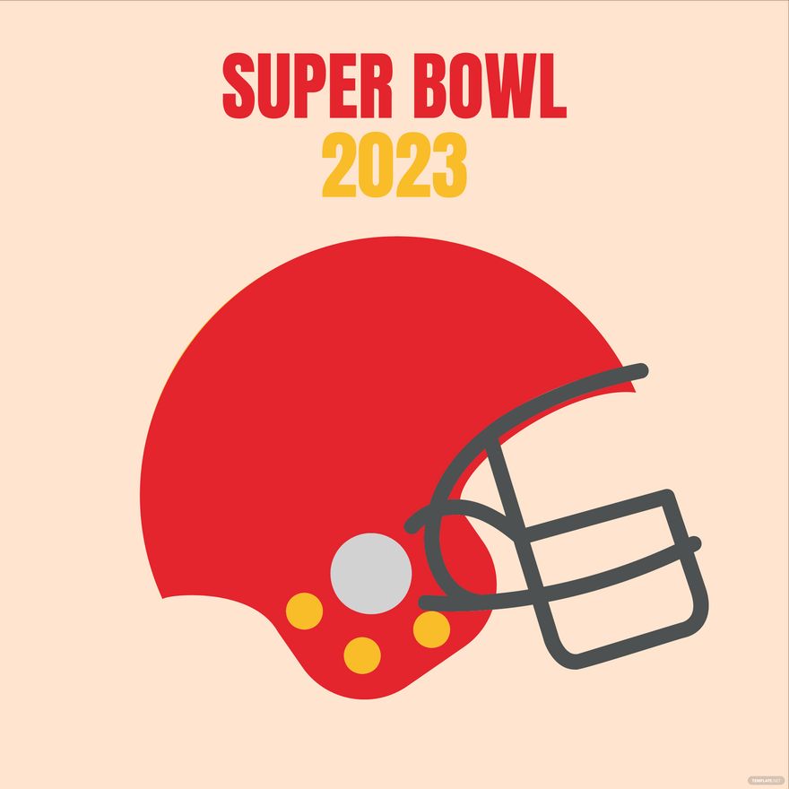 Free Super Bowl 2023 Clipart Vector Download In Illustrator PSD EPS 