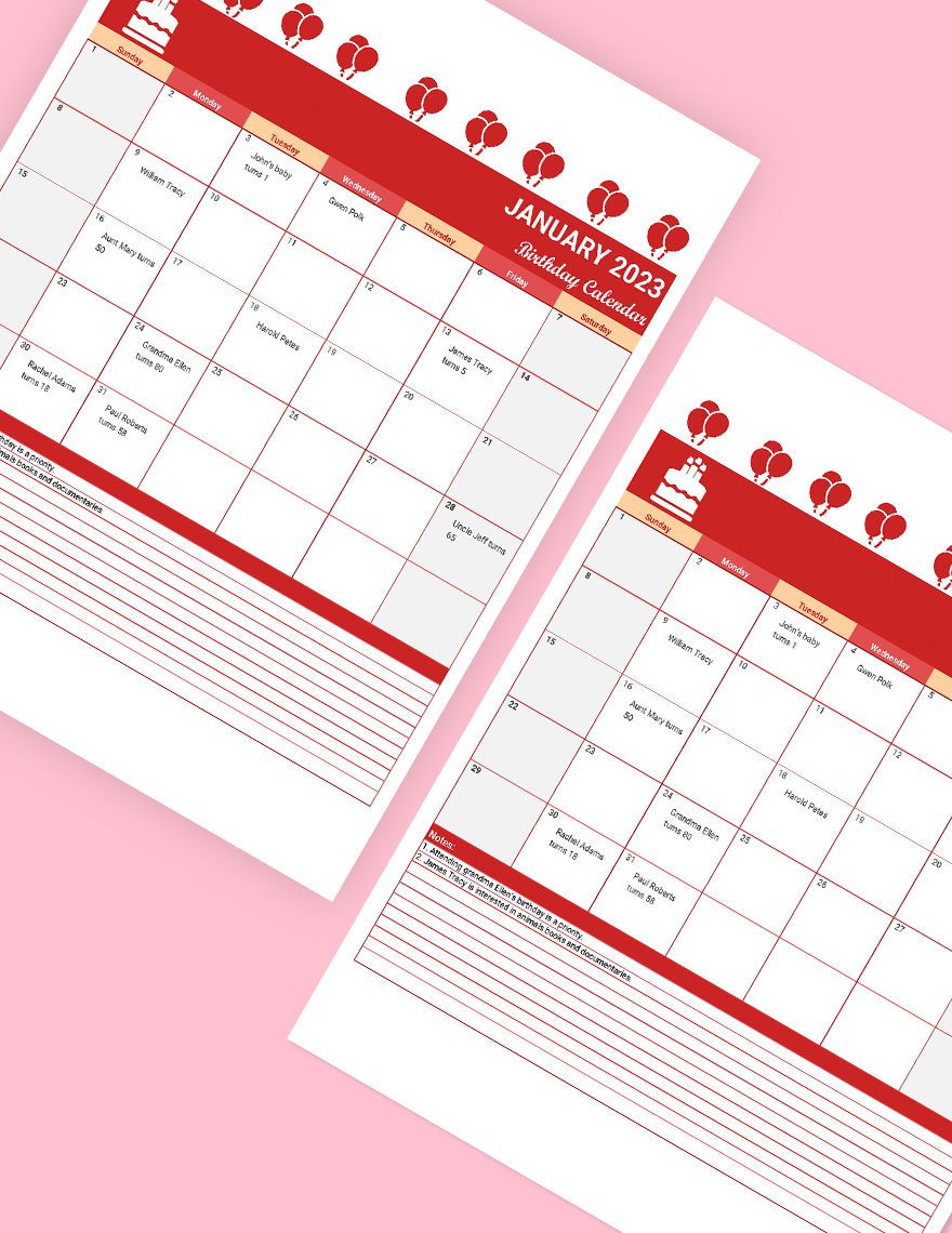 Birthday Calendar Excel Template Google Sheets Excel Template Birthday Calendar Excel Template Google Sheets Excel Template