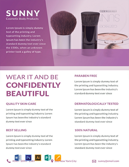 Free Product Datasheet Template