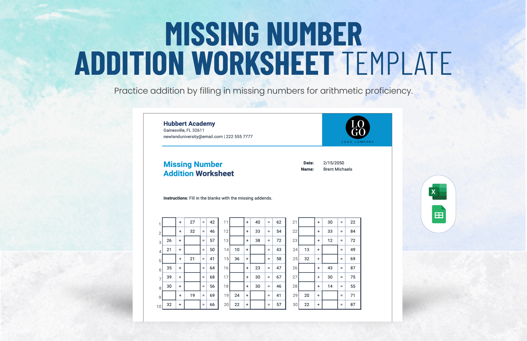 Teacher Templates In Excel FREE Download Template