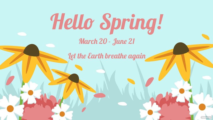 Spring Background Template - Edit Online & Download Example | Template.net