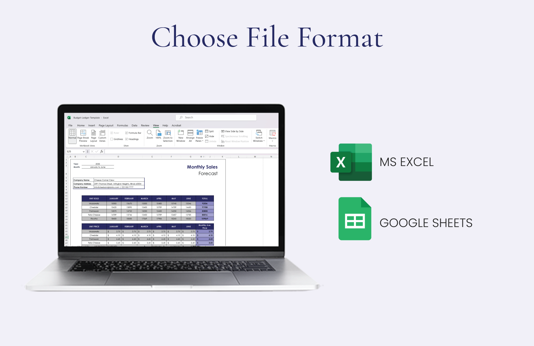 Multi-product Sales Forecast Template - Google Sheets, Excel | Template.net